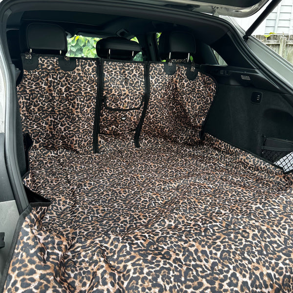 Leopard: Deluxe Car Boot Cover – Pablo & Co Wholesale
